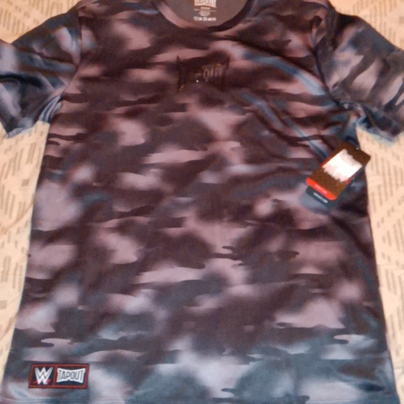 Tapout | Shirts | Mens Tap Out Black Camo Shirt | Poshmark